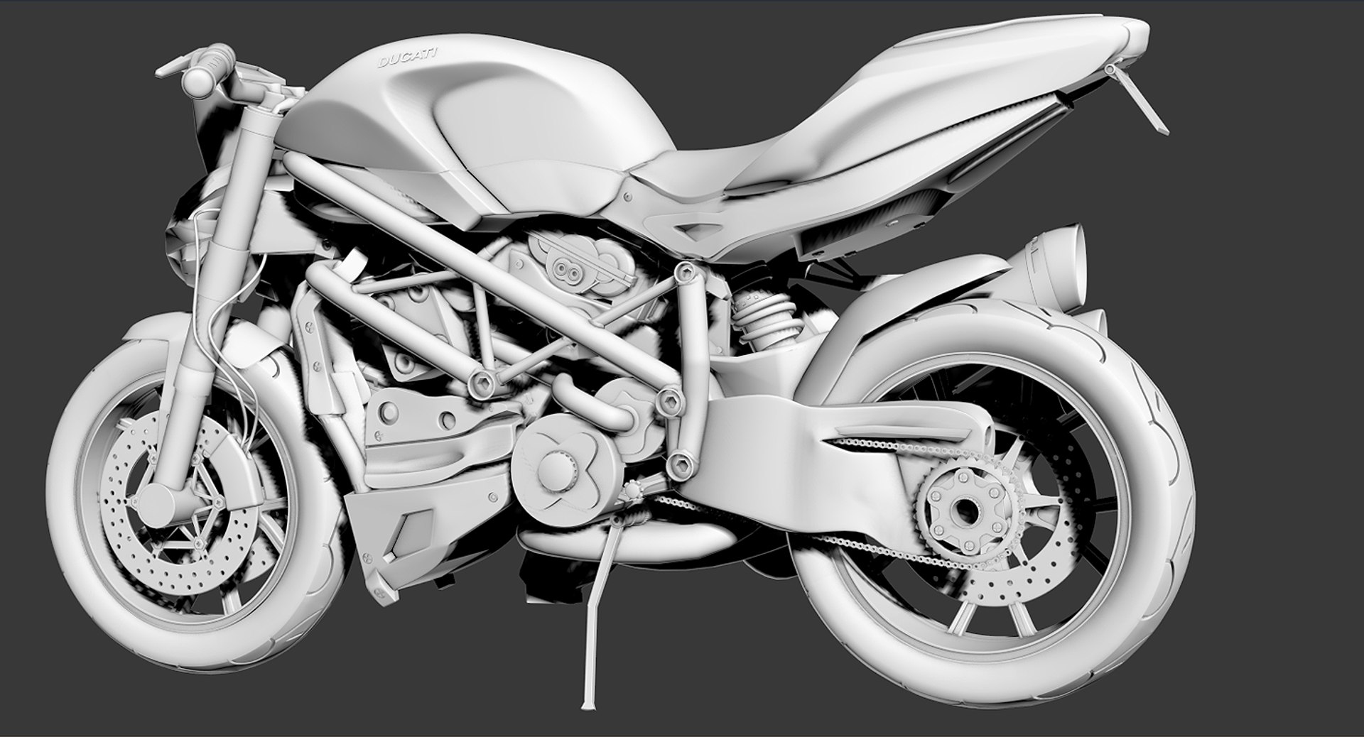 3D Model Ducati Streetfighter S - TurboSquid 1282756