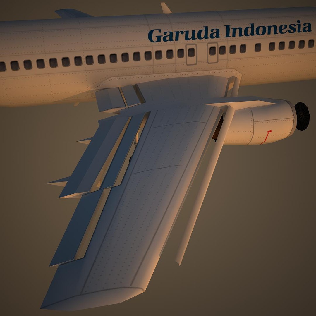 3d Boeing Gia Model
