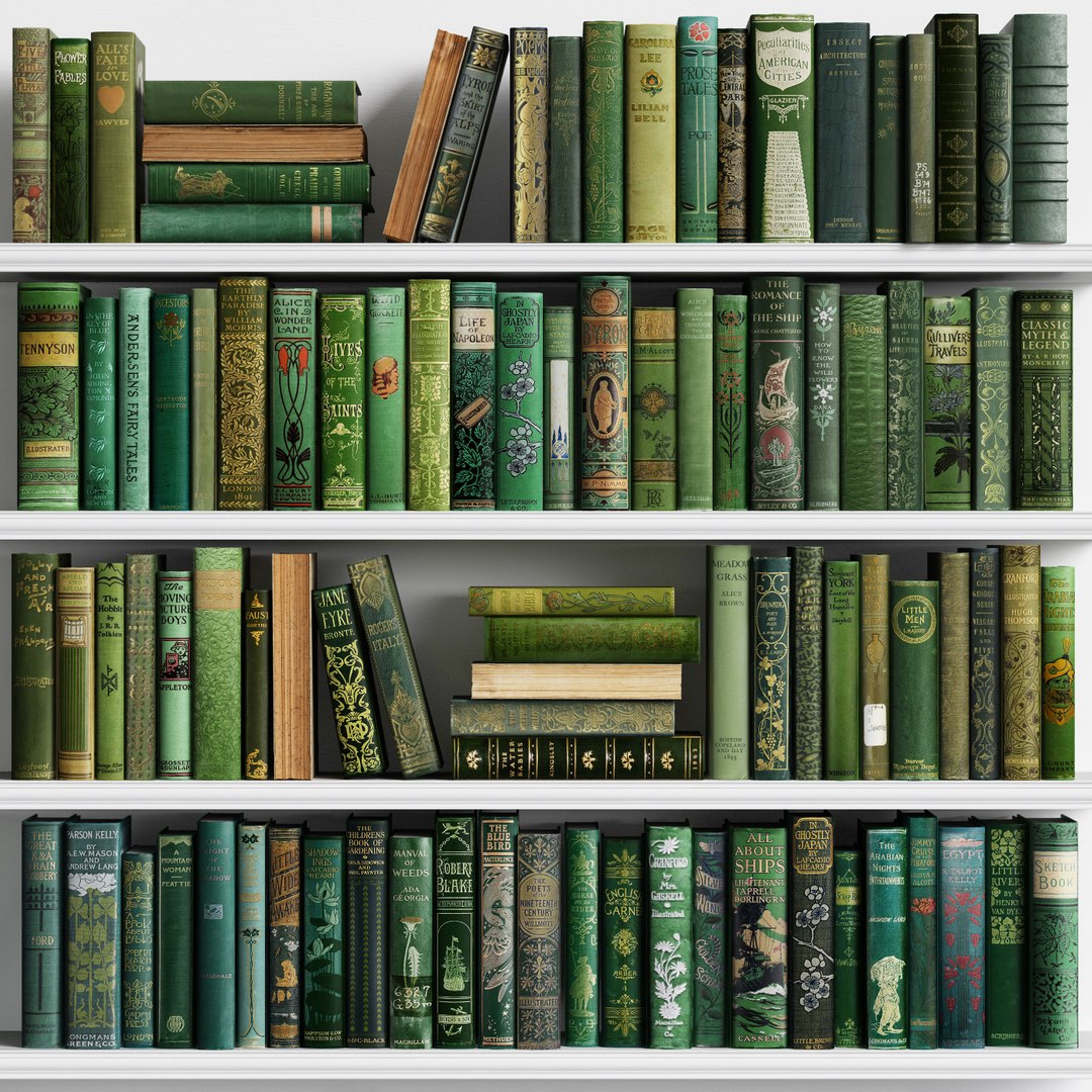 Classic Books 24 Model - TurboSquid 1767551