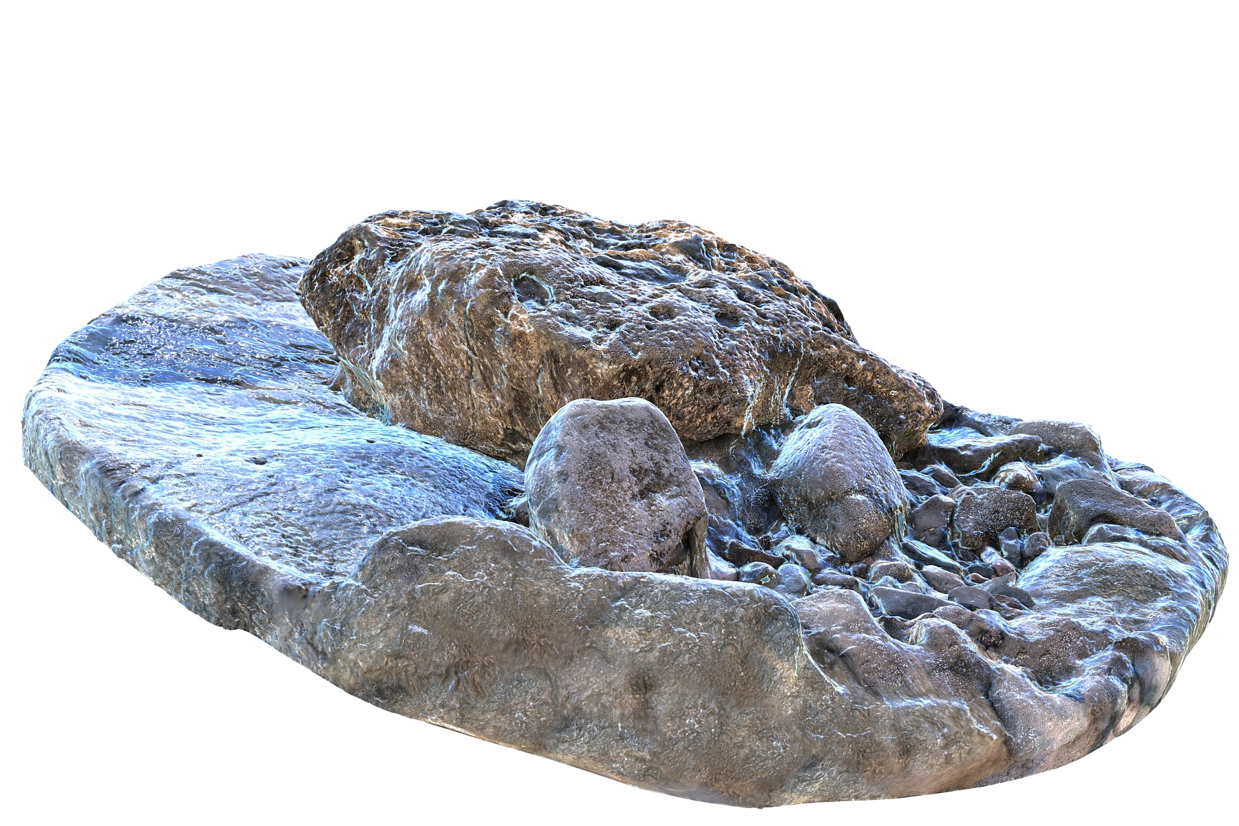 maya rock scan hd 8k