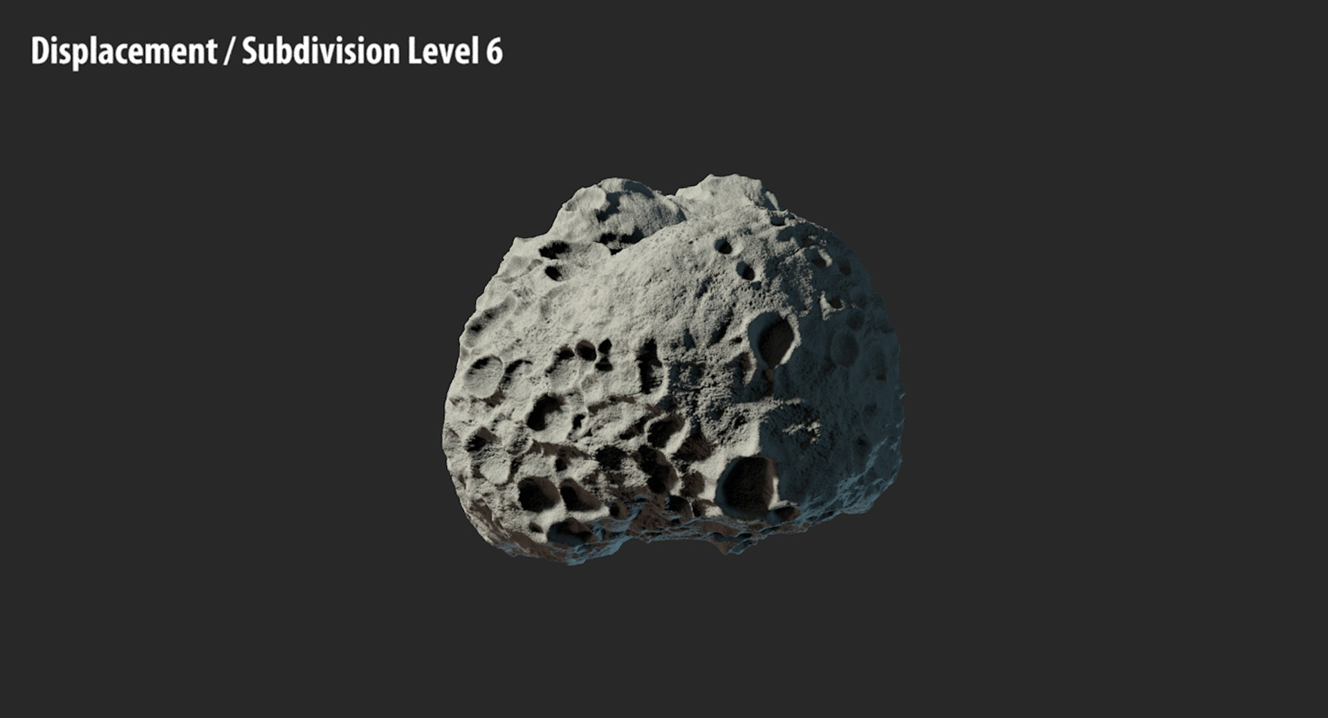 asteroid 19 3d max