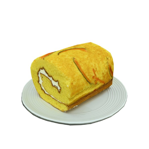 Game Ready Sweet Pumpkin Roll 3D 모델 - TurboSquid 2014605