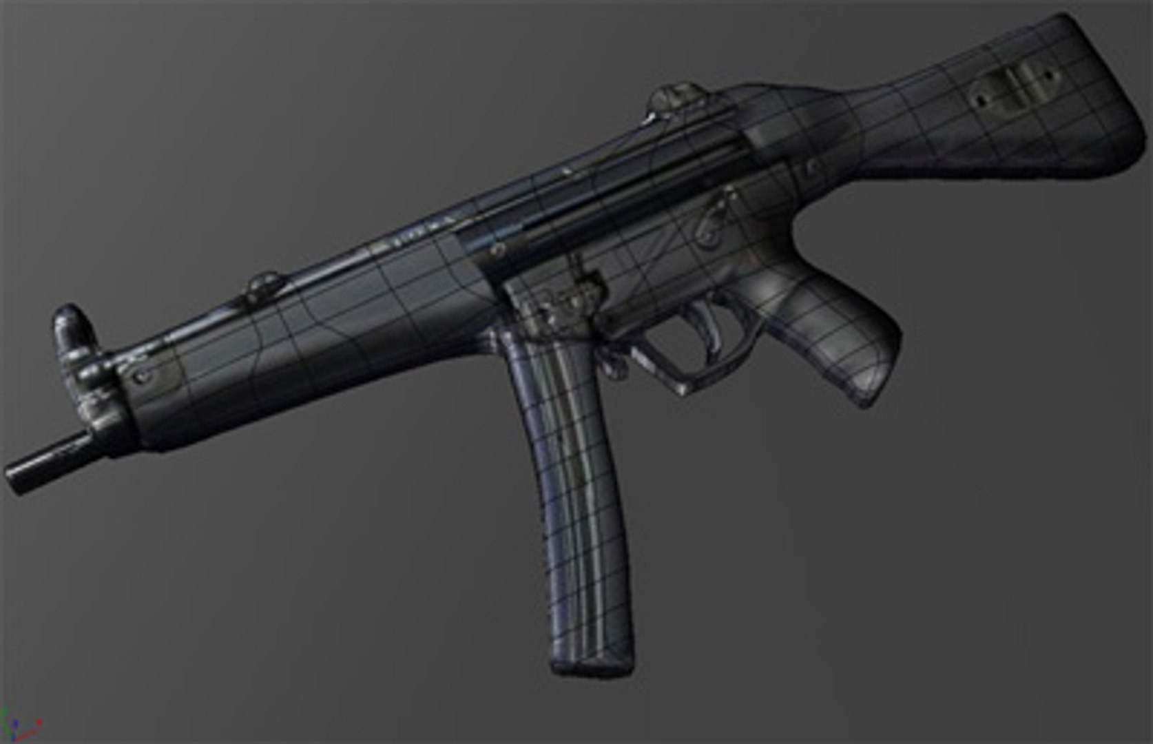 3d Hk Mp-5