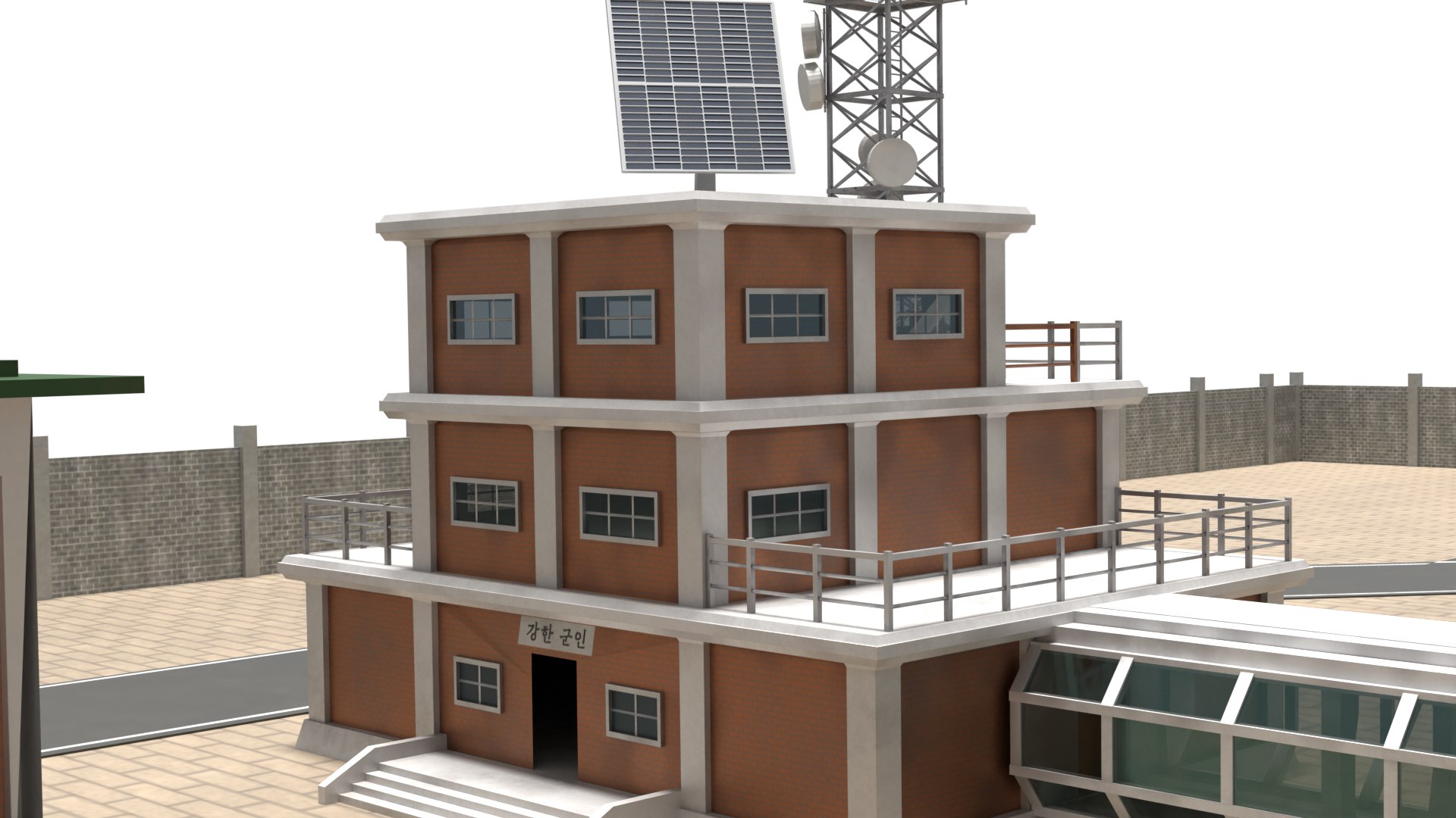 Army Base 3D Model - TurboSquid 2225538