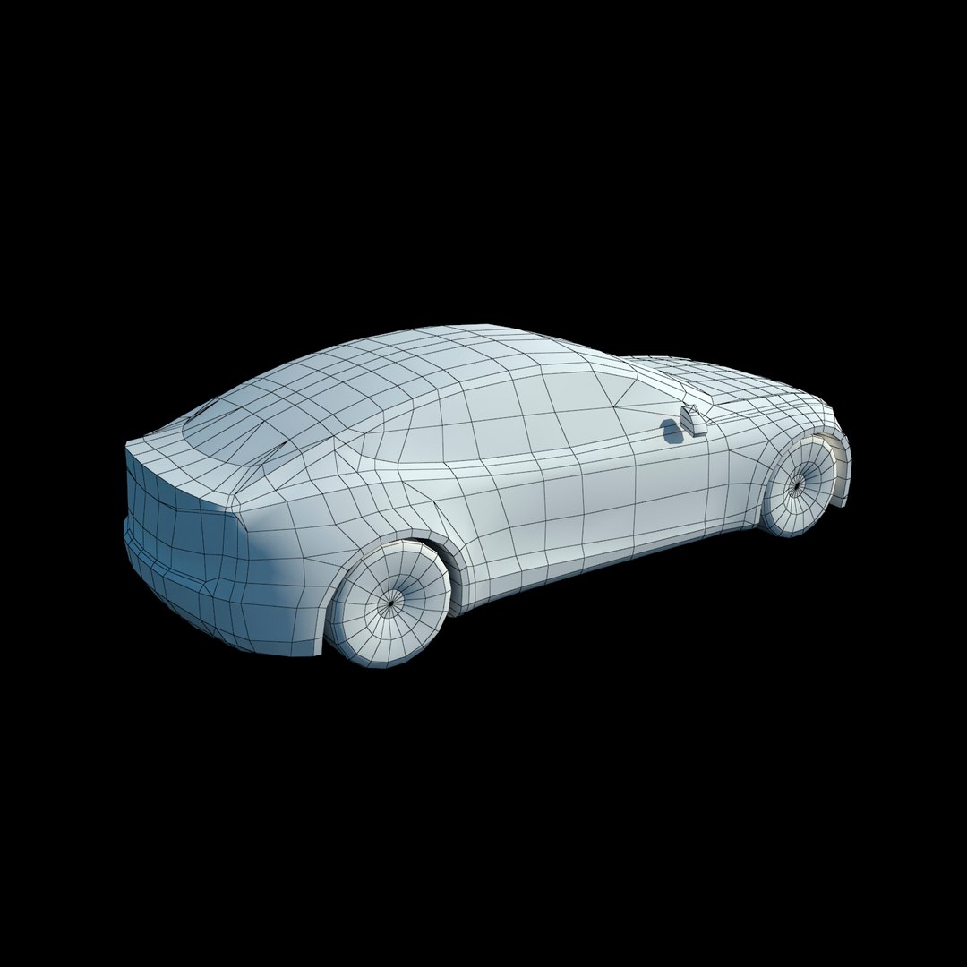 3d Model Tesla S