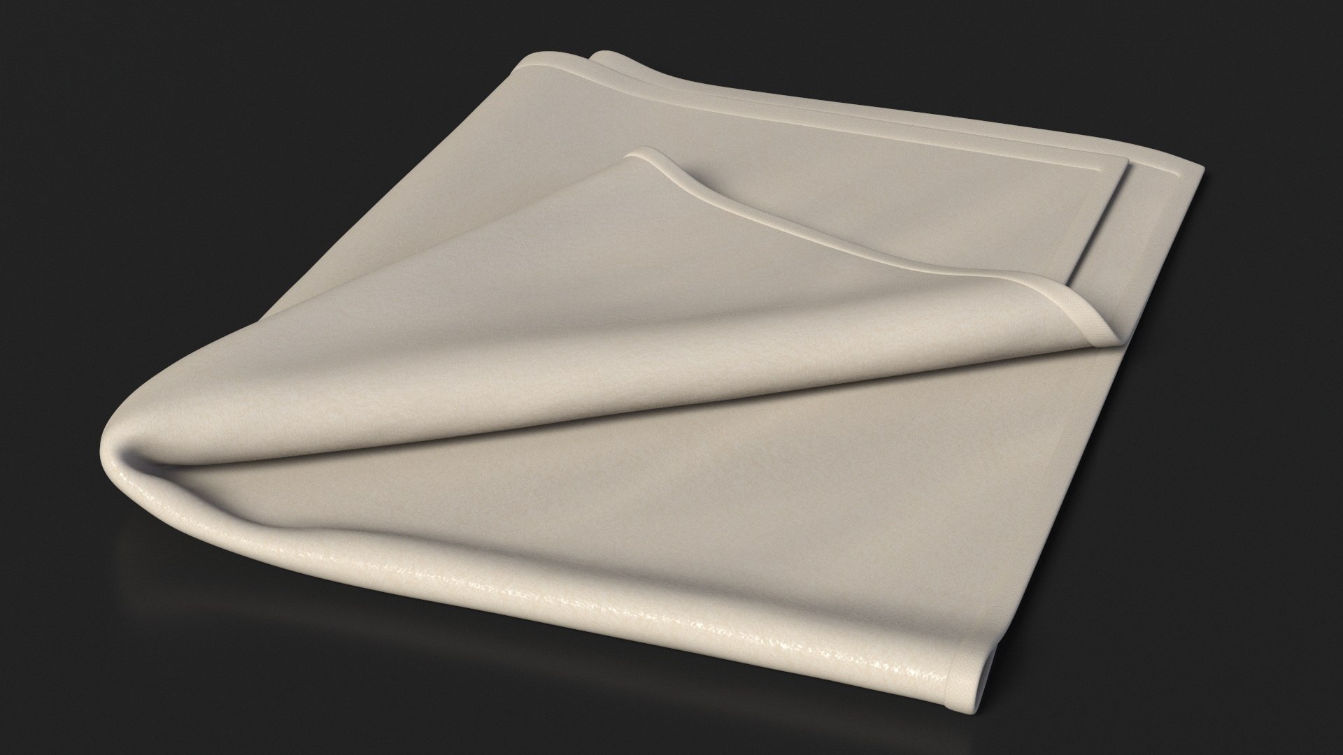 Folded Bath Towel 3D Model - TurboSquid 2314010