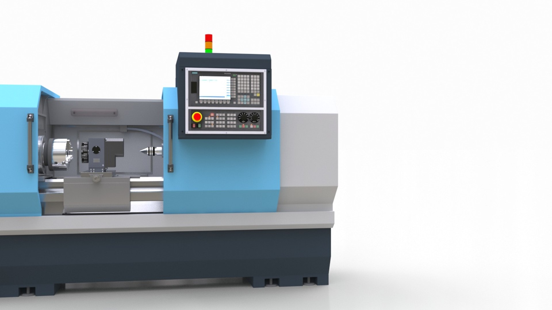 3D CNC Machine - TurboSquid 2265883