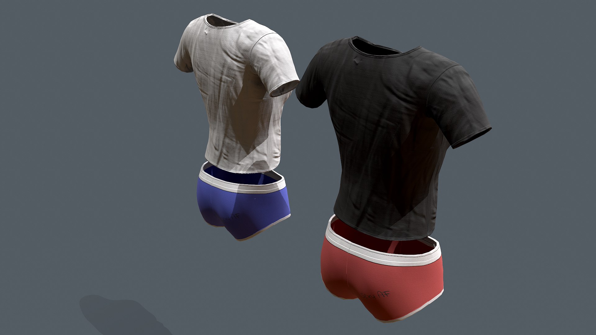 3D Casual Female Clothes Pack Model - TurboSquid 1374226