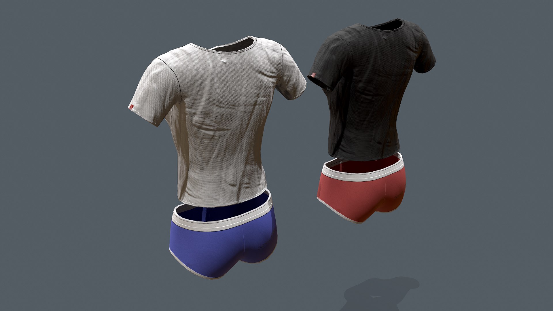 3D Casual Female Clothes Pack Model - TurboSquid 1374226