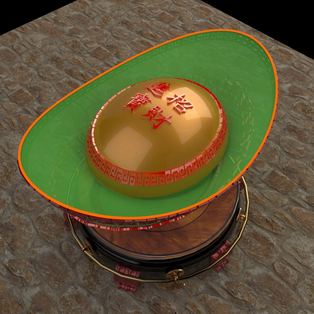 Chinese Gold Ingot 3D Model - TurboSquid 2135388