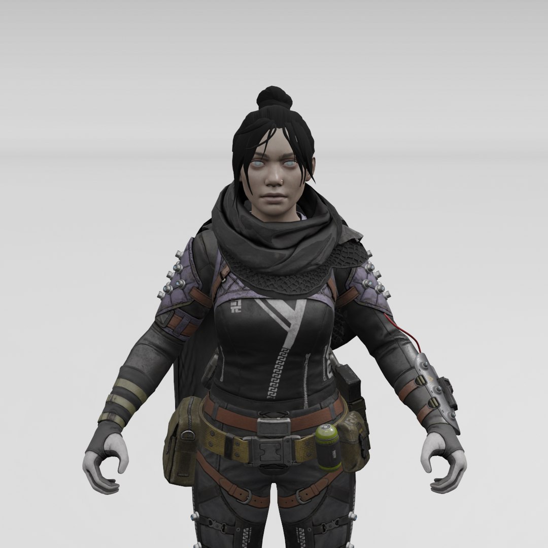 modèle 3D de Wraith - Apex Legends - Gréé - TurboSquid 2039888