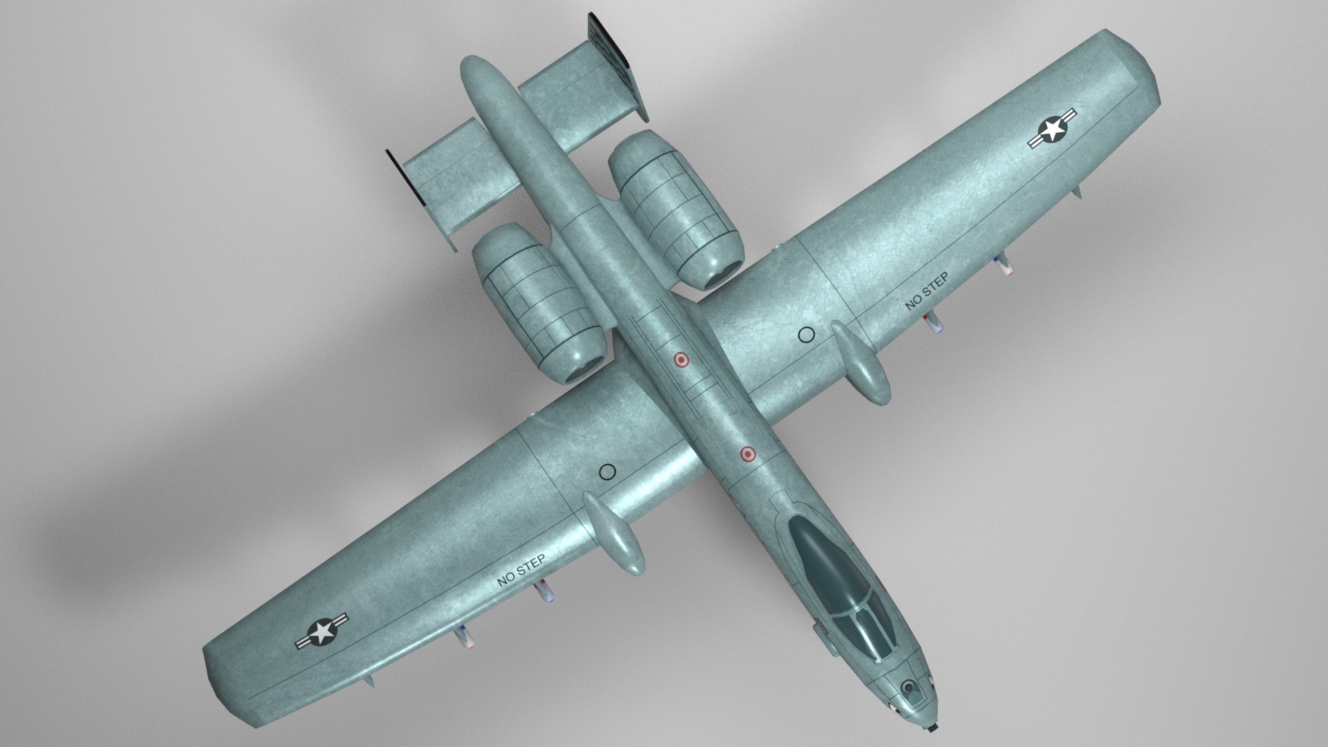 3D A10 Warthog Model - TurboSquid 1918614
