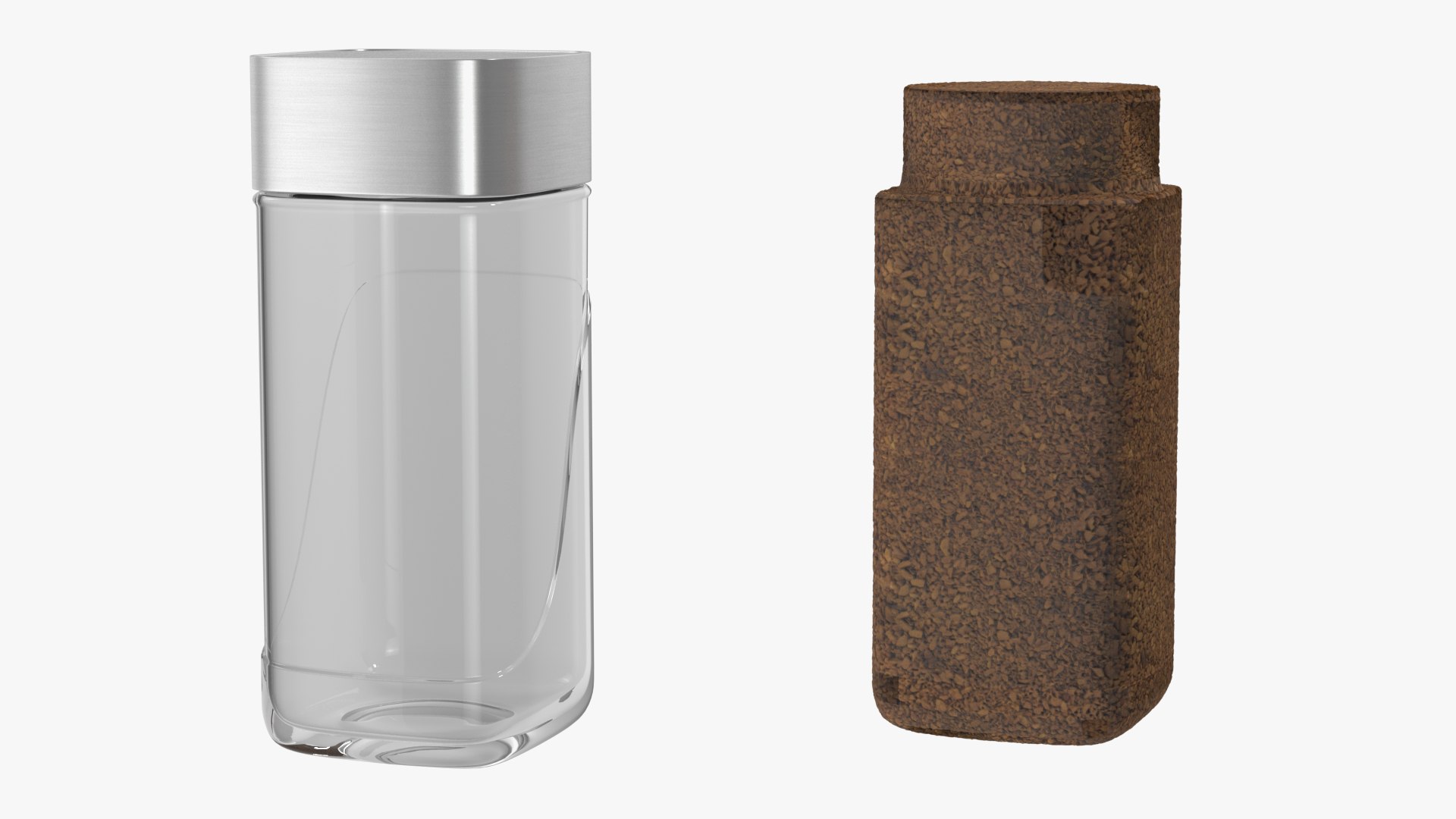 3D Model Instant Coffee Jar 200g - TurboSquid 2147289