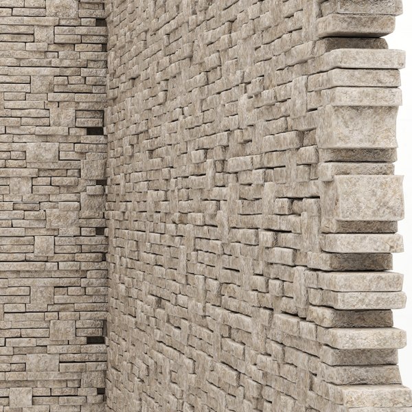 3D model wall brick block - TurboSquid 1504757