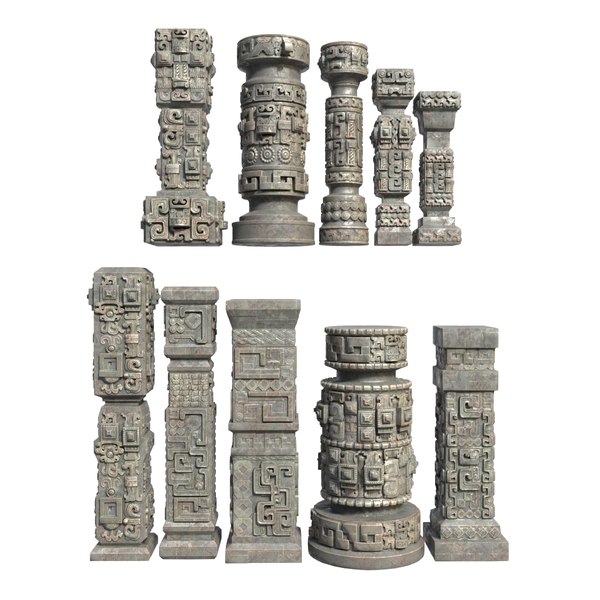 3D Aztec Models | TurboSquid
