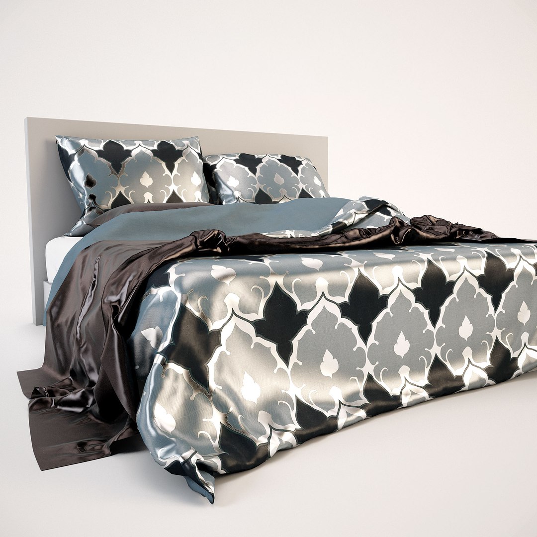 3d Fbx Bedcloth Bed