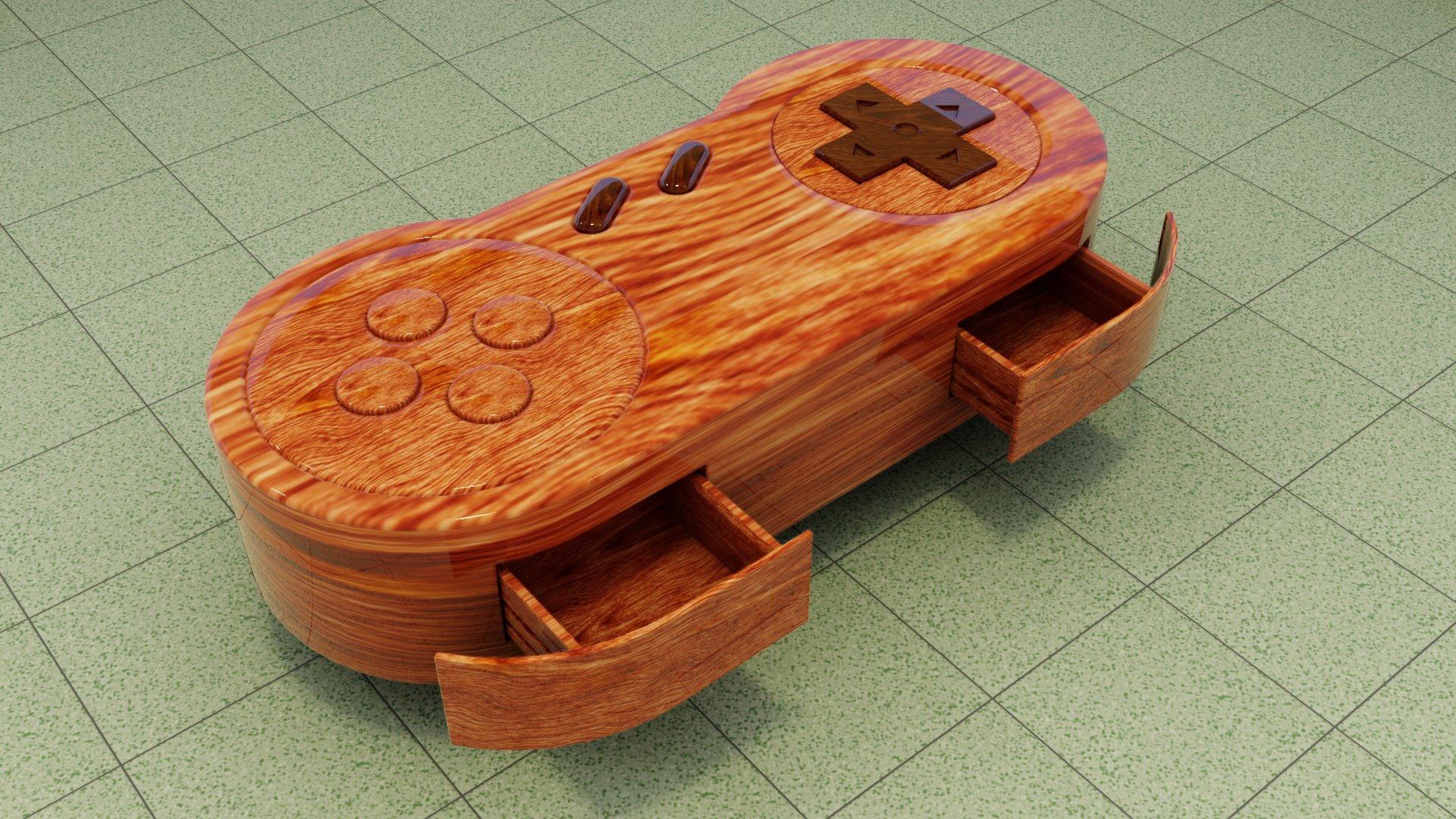 3D Joystick Table Model - TurboSquid 1363032