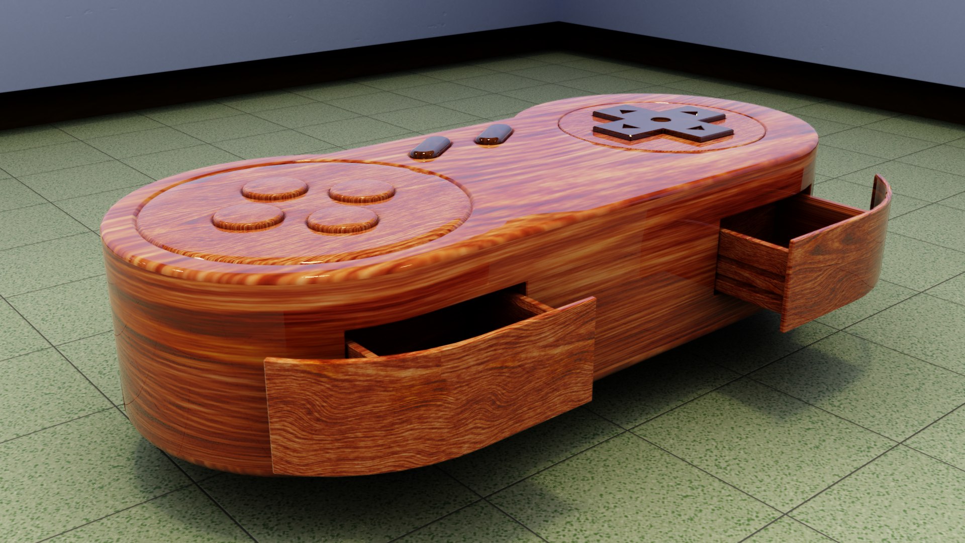3D Joystick Table Model - TurboSquid 1363032
