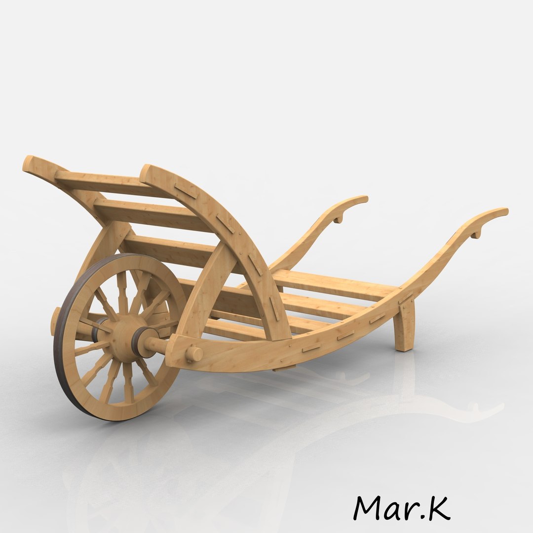 3dsmax Wheel-barrow Barrow