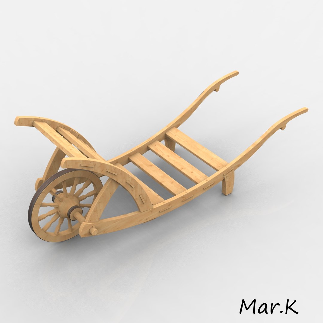 3dsmax Wheel-barrow Barrow
