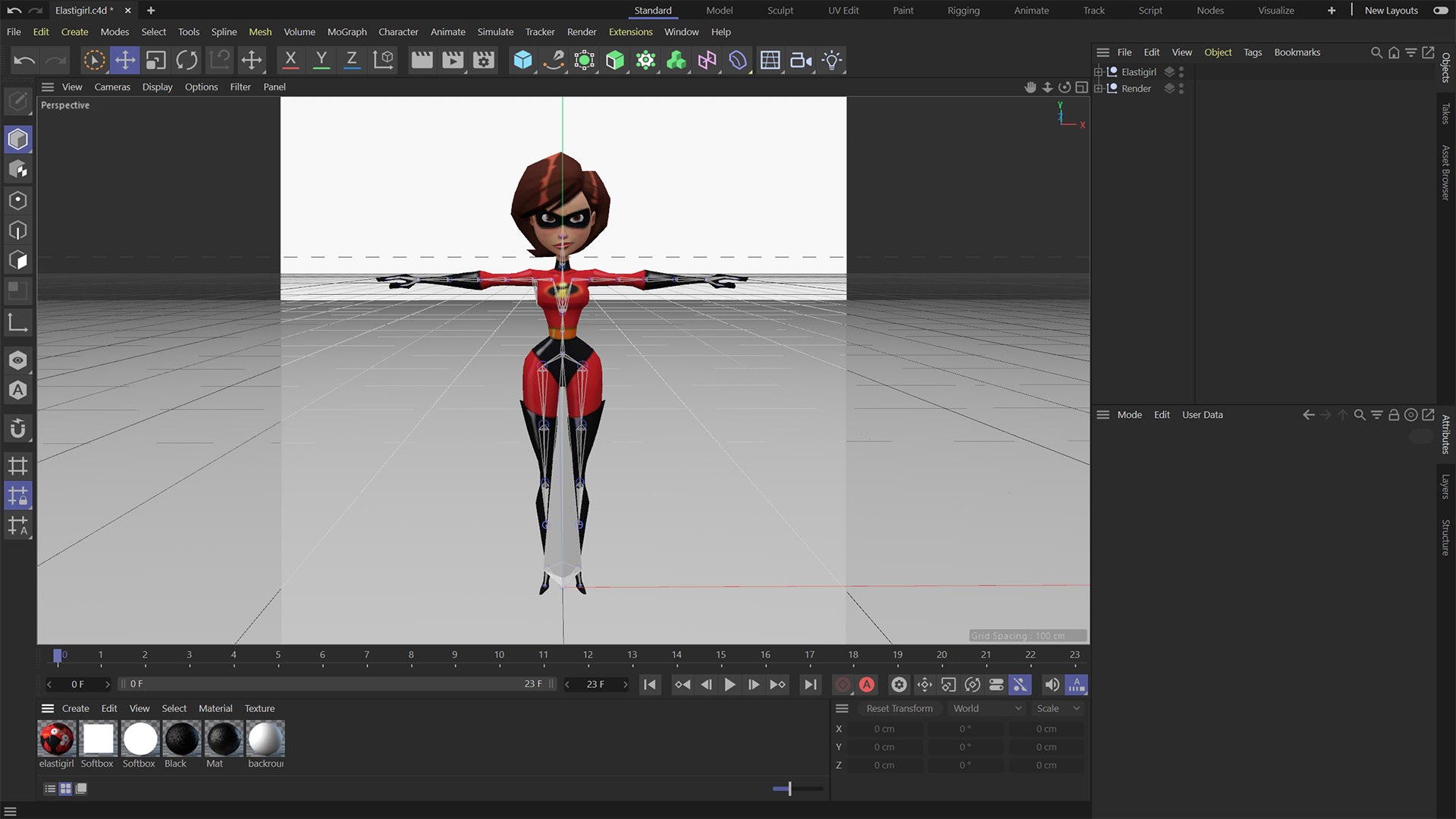 Elastigirl Model - TurboSquid 2388142
