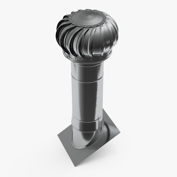 Round Stainless Steel Chimney Corner Base 3D 모델 - TurboSquid 2047643