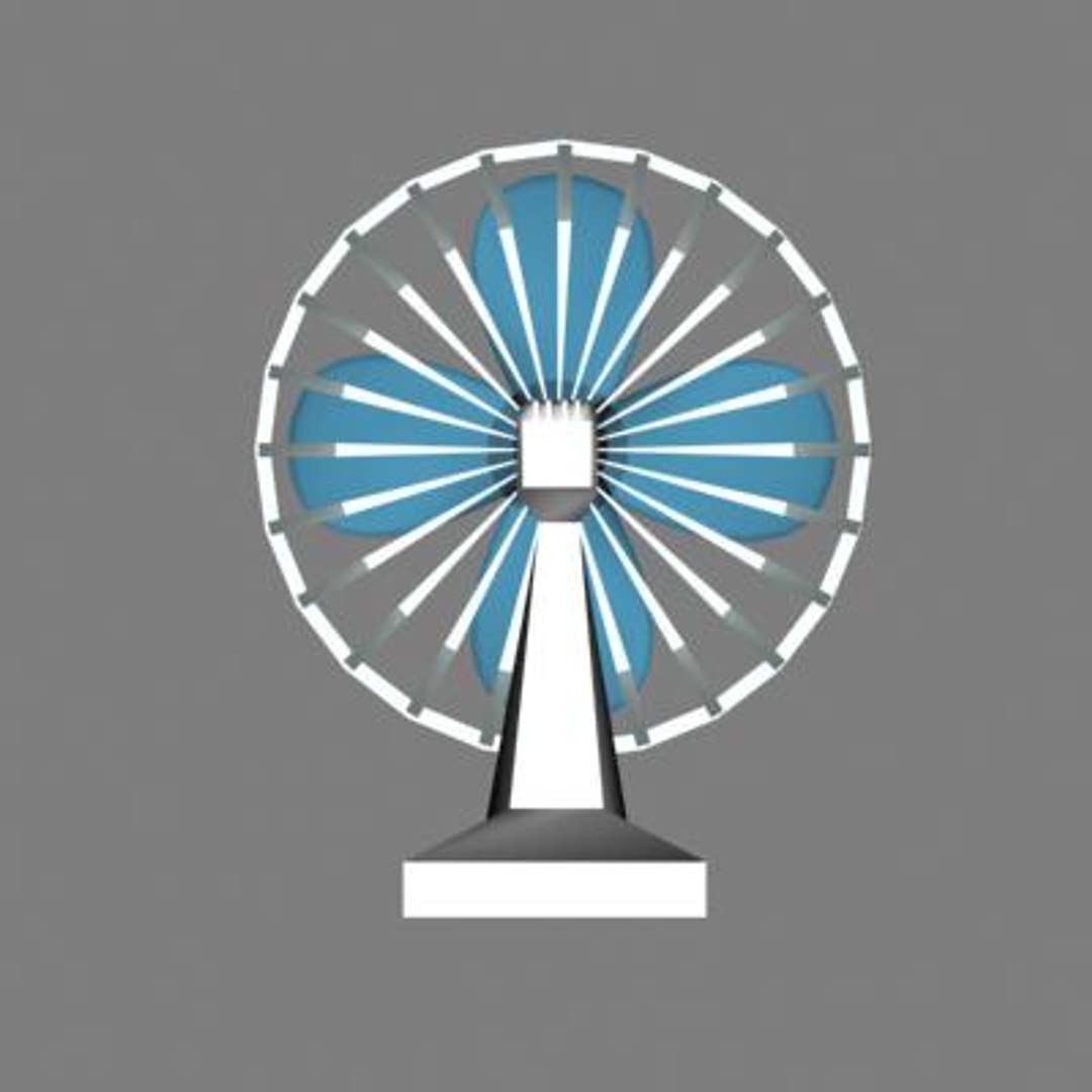 3d fan model