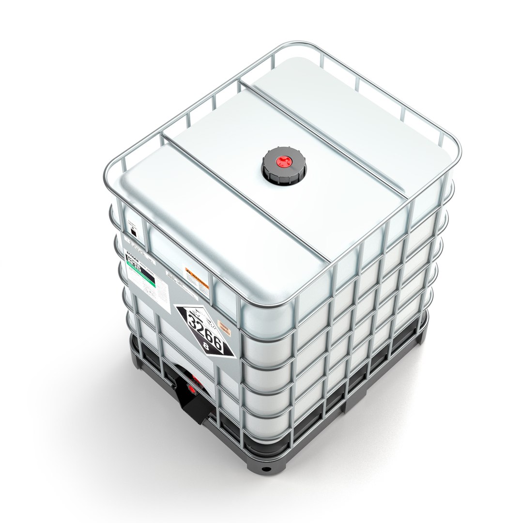 IBC Container 1000 Litre 3D Model - TurboSquid 1881750