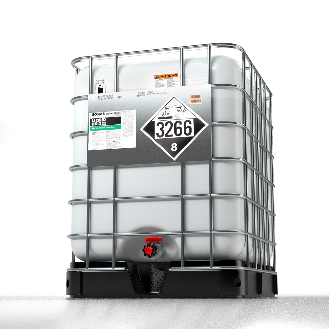 IBC Container 1000 Litre 3D Model - TurboSquid 1881750