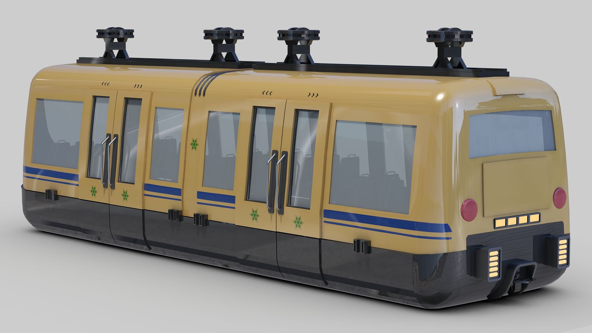 Urban Metro 3D Model - TurboSquid 2144145