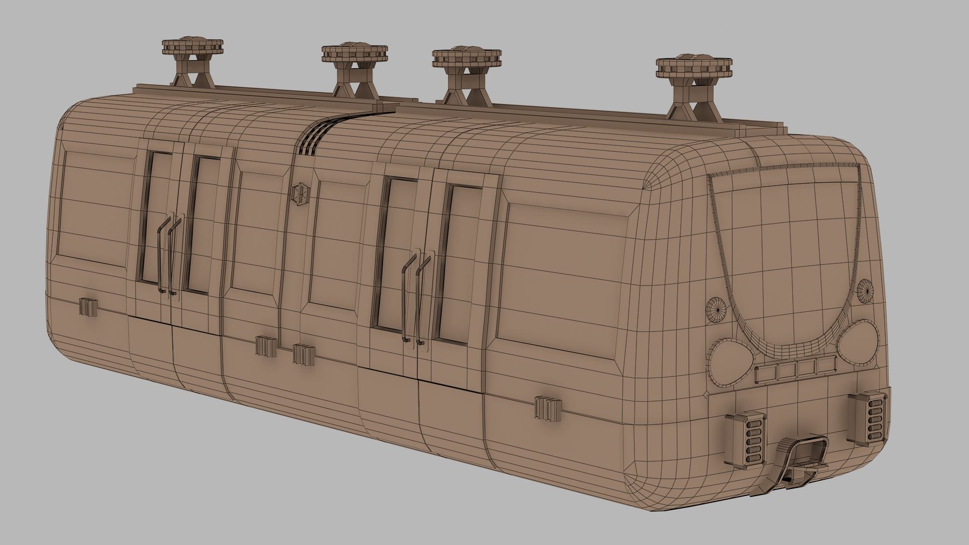 Urban Metro 3D Model - TurboSquid 2144145