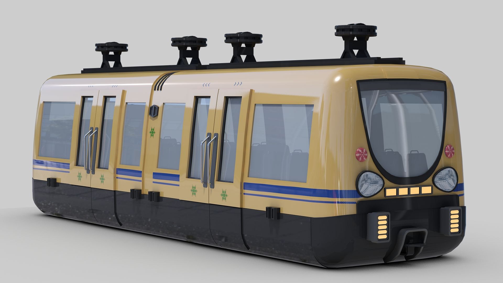 Urban Metro 3D Model - TurboSquid 2144145