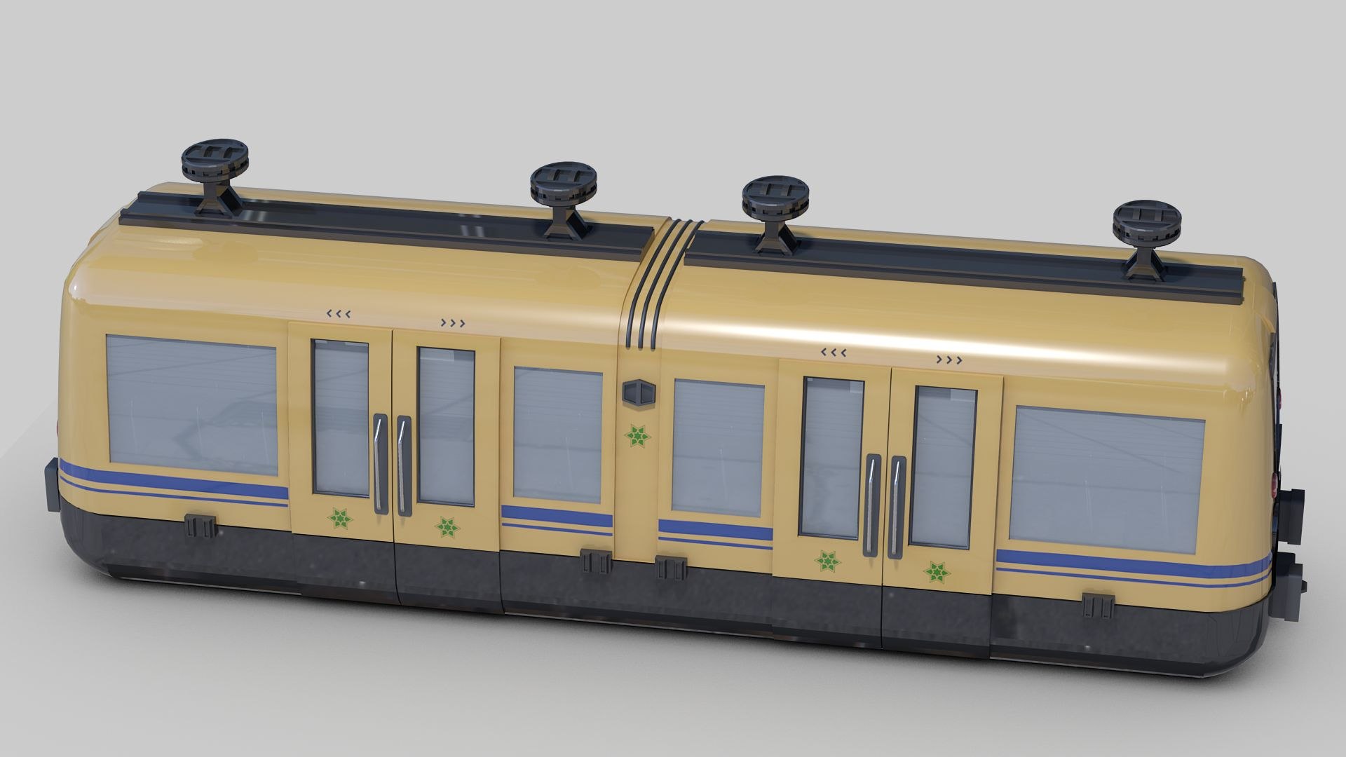 Urban Metro 3D Model - TurboSquid 2144145