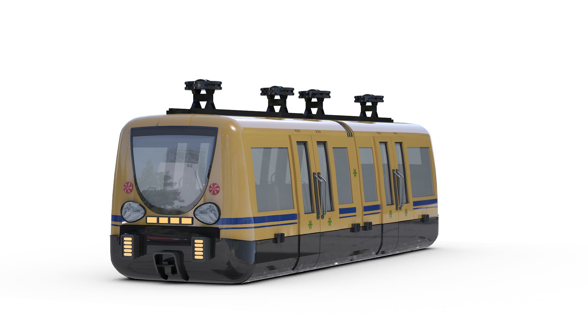 Urban Metro 3D Model - TurboSquid 2144145