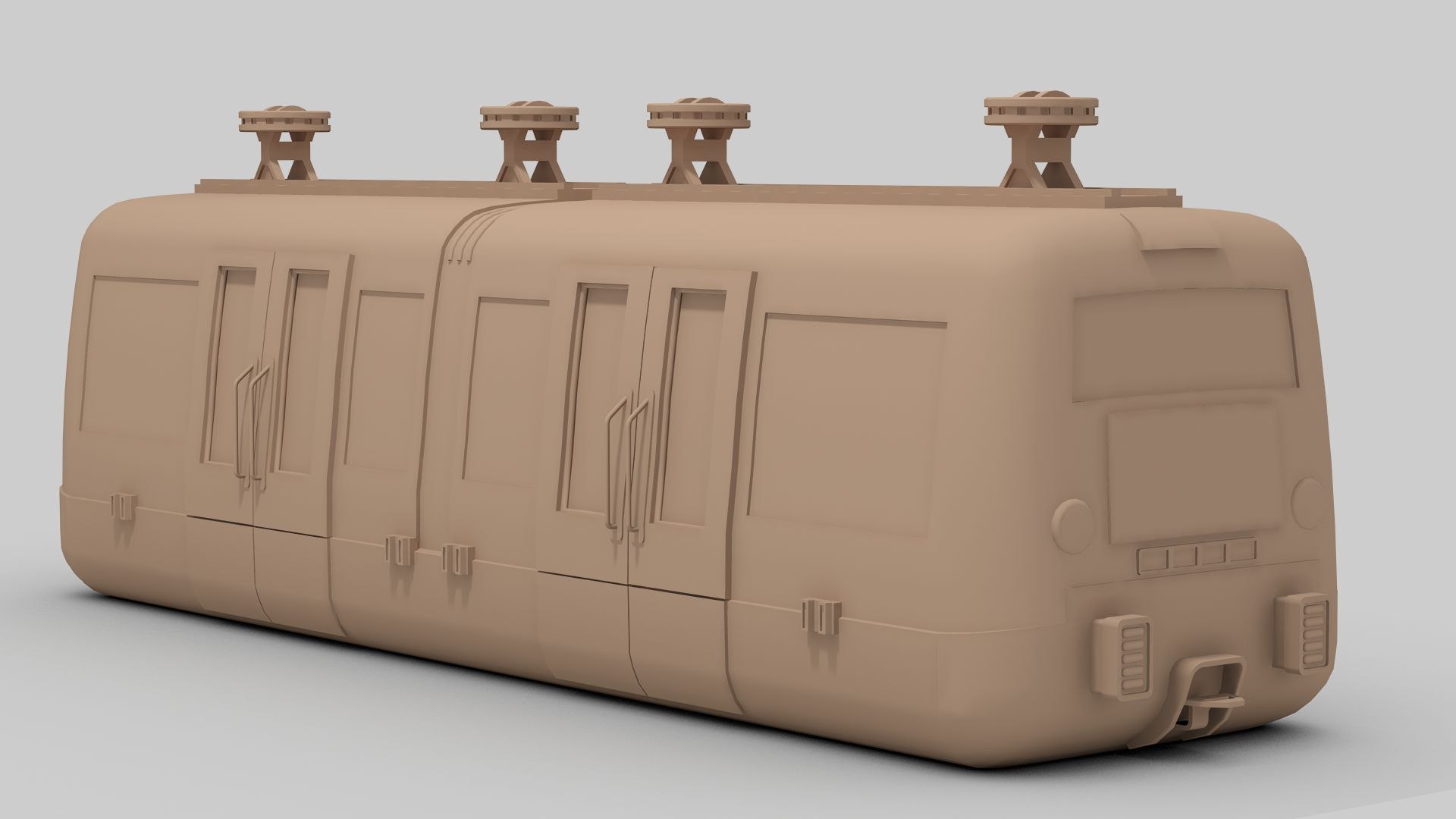 Urban Metro 3D Model - TurboSquid 2144145