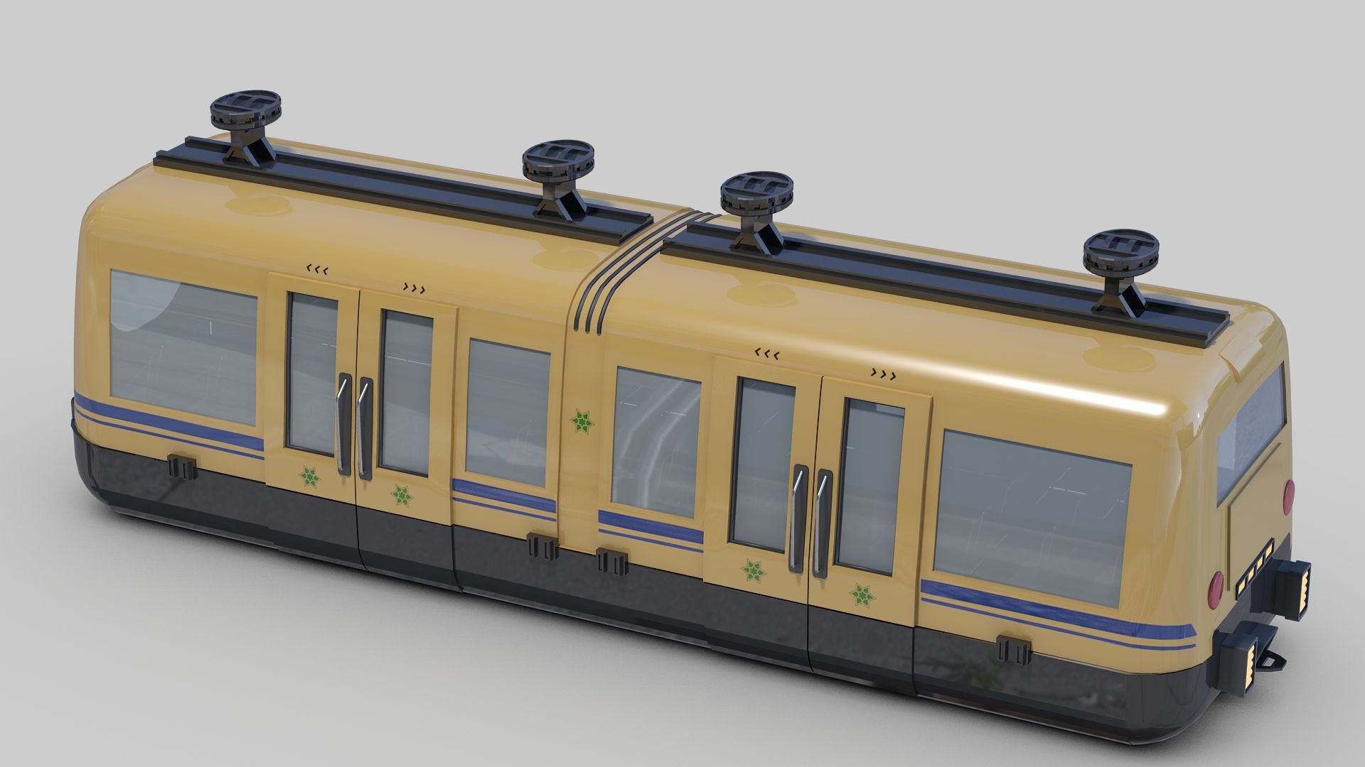 Urban Metro 3D Model - TurboSquid 2144145