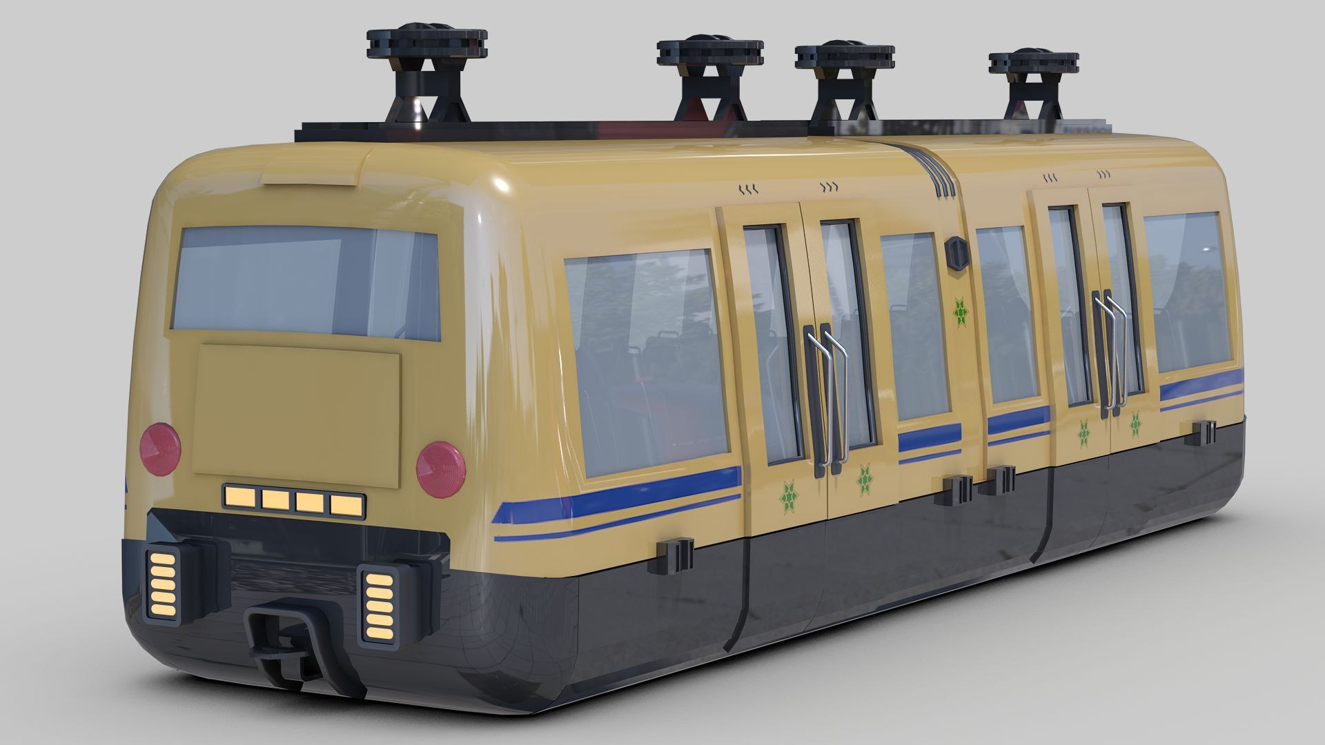 Urban Metro 3D Model - TurboSquid 2144145