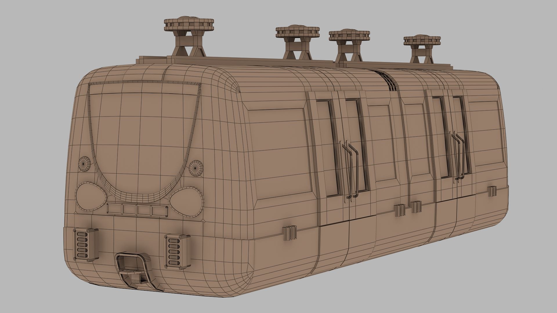 Urban Metro 3D Model - TurboSquid 2144145