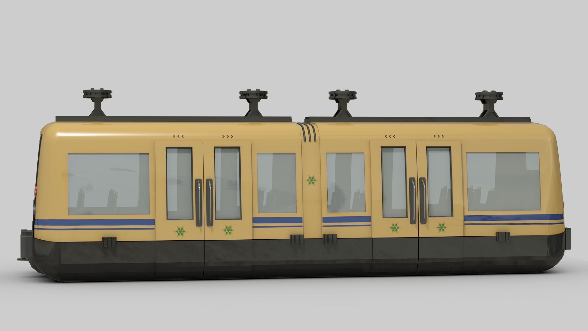 Urban Metro 3D Model - TurboSquid 2144145