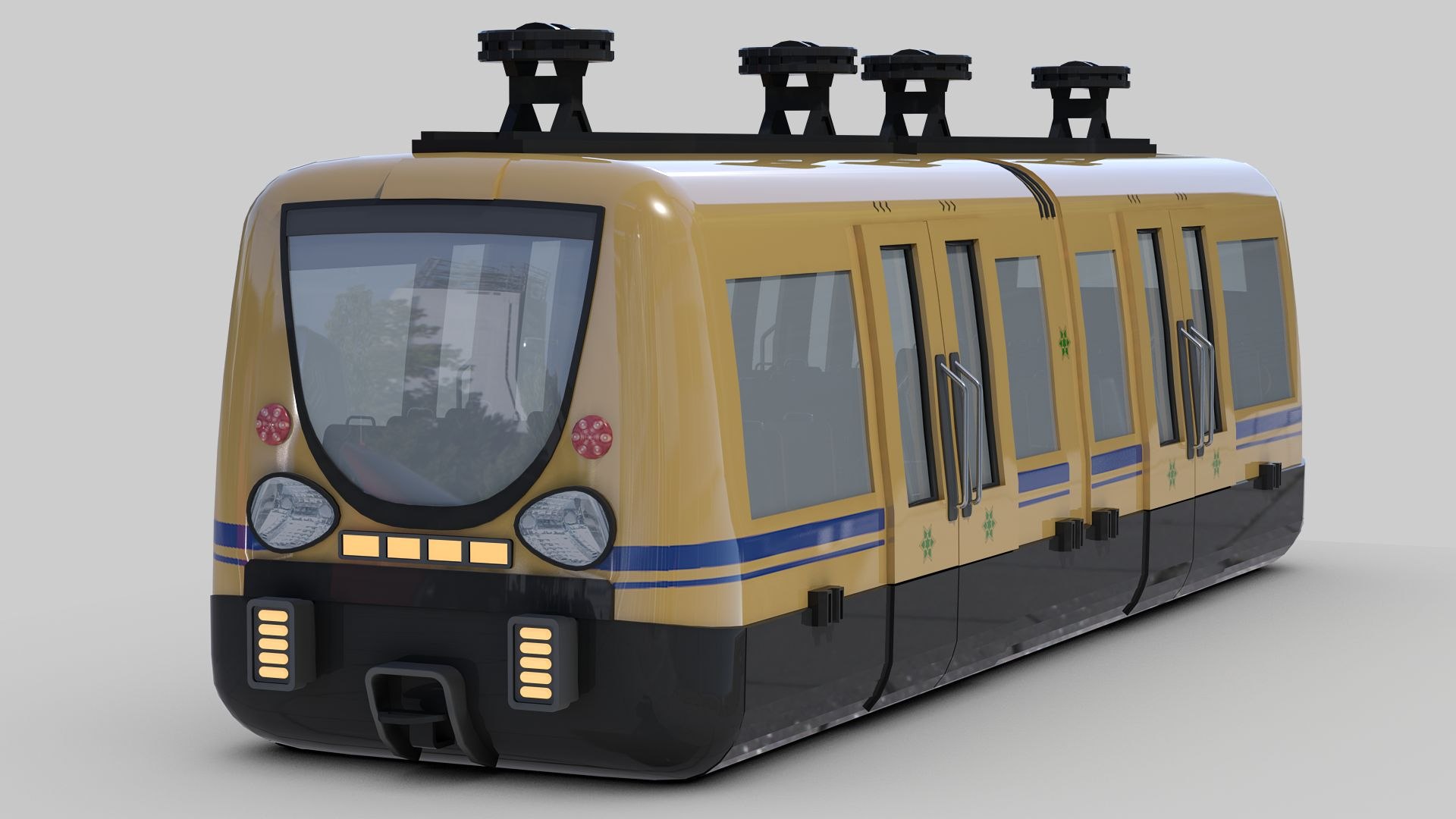 Urban Metro 3D Model - TurboSquid 2144145