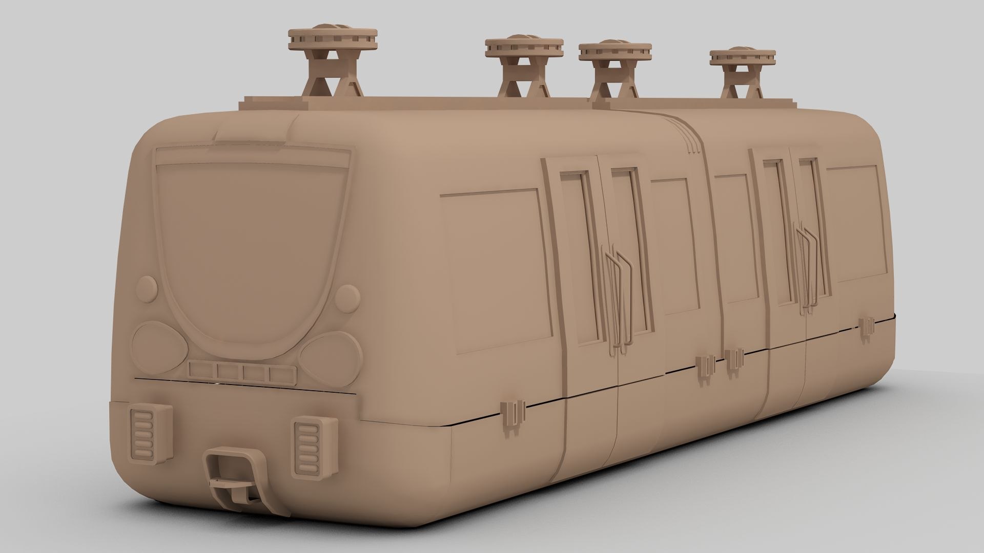 Urban Metro 3D Model - TurboSquid 2144145