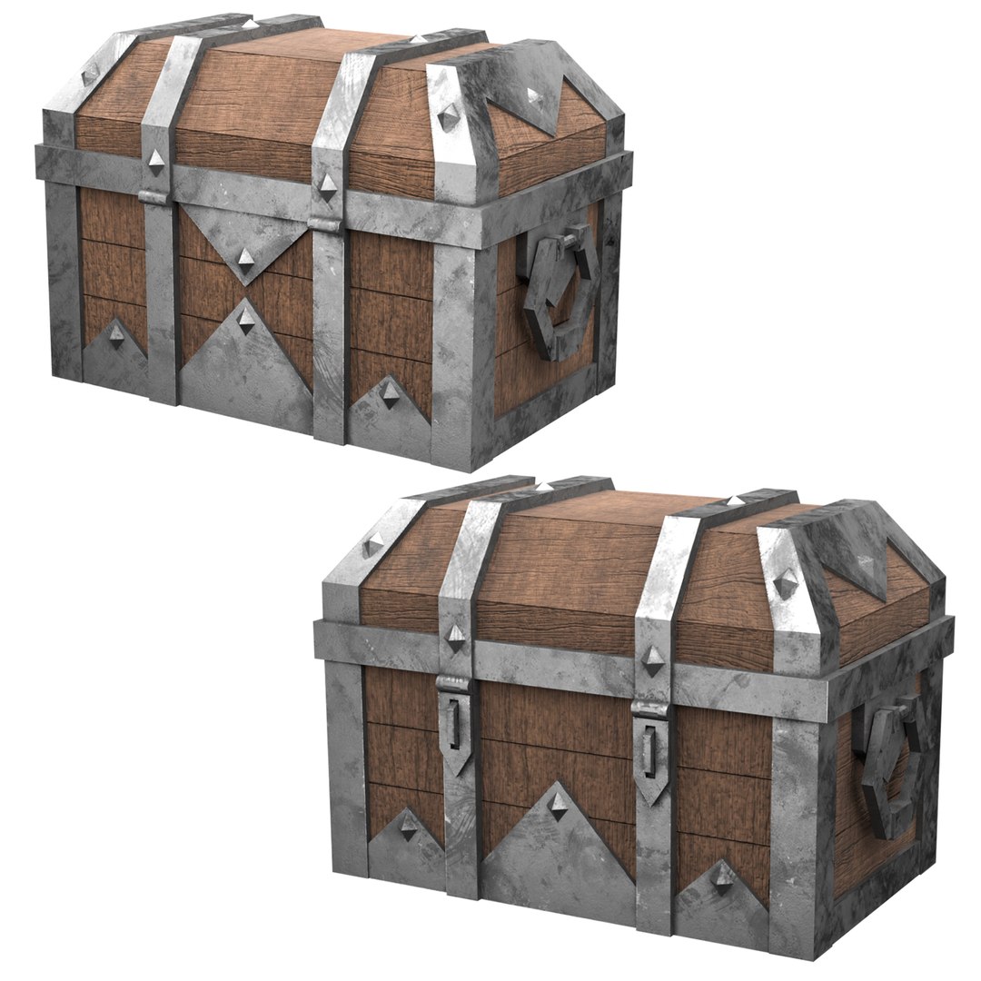 A Gaming Chest 3D Model - TurboSquid 2191609