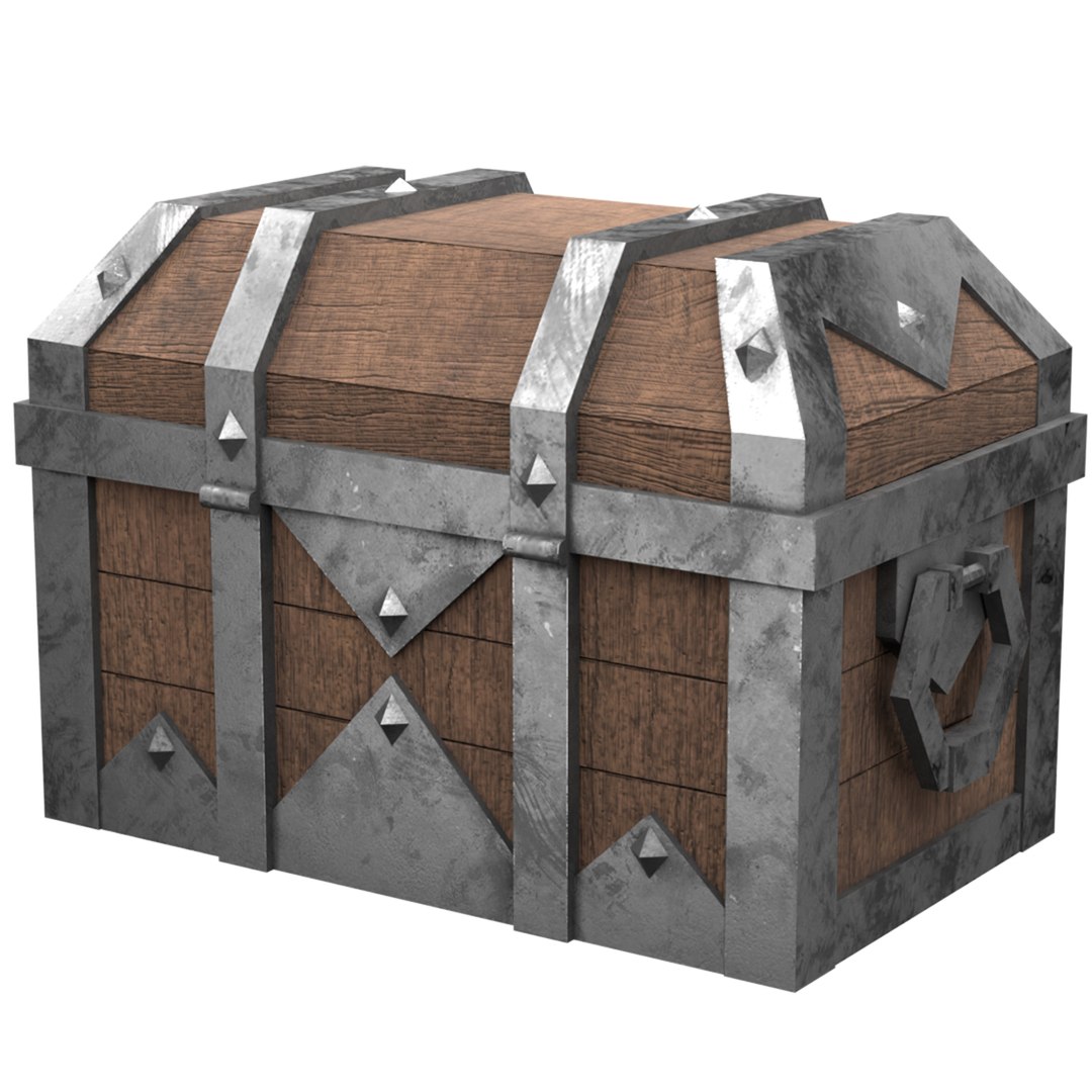 A Gaming Chest 3D Model - TurboSquid 2191609