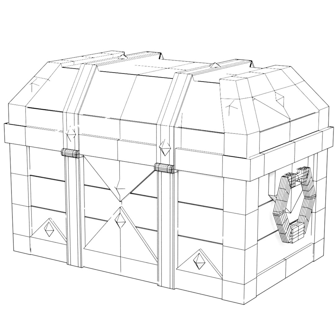 A Gaming Chest 3D Model - TurboSquid 2191609