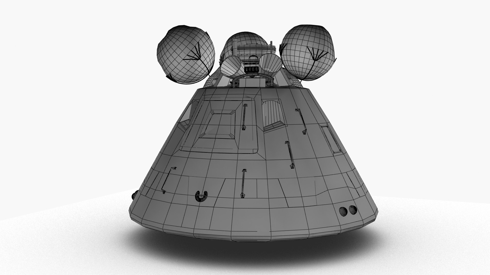 Command Capsule 3D - TurboSquid 1742992