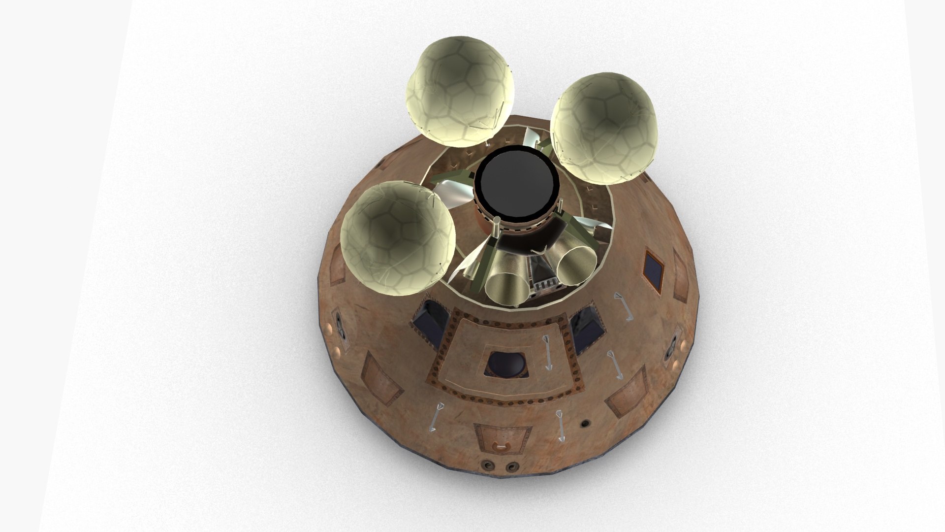 Command Capsule 3D - TurboSquid 1742992