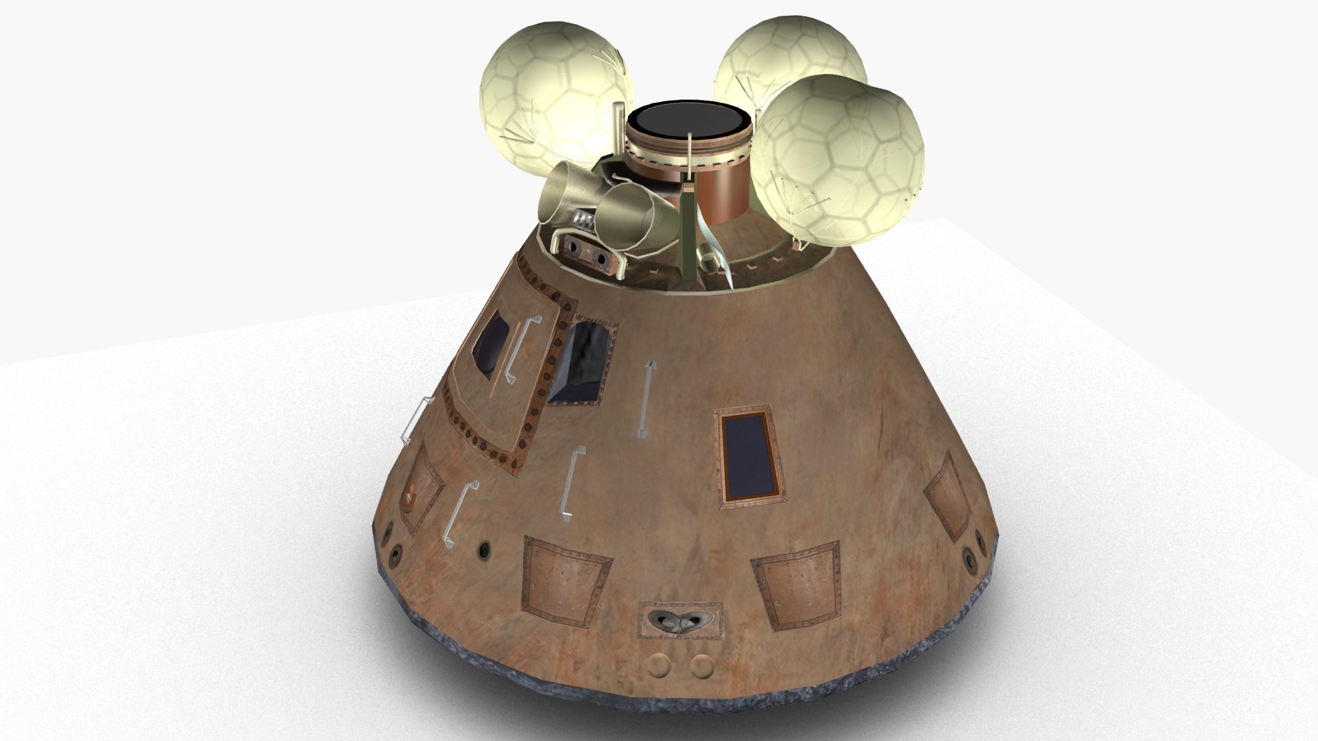 Command Capsule 3D - TurboSquid 1742992