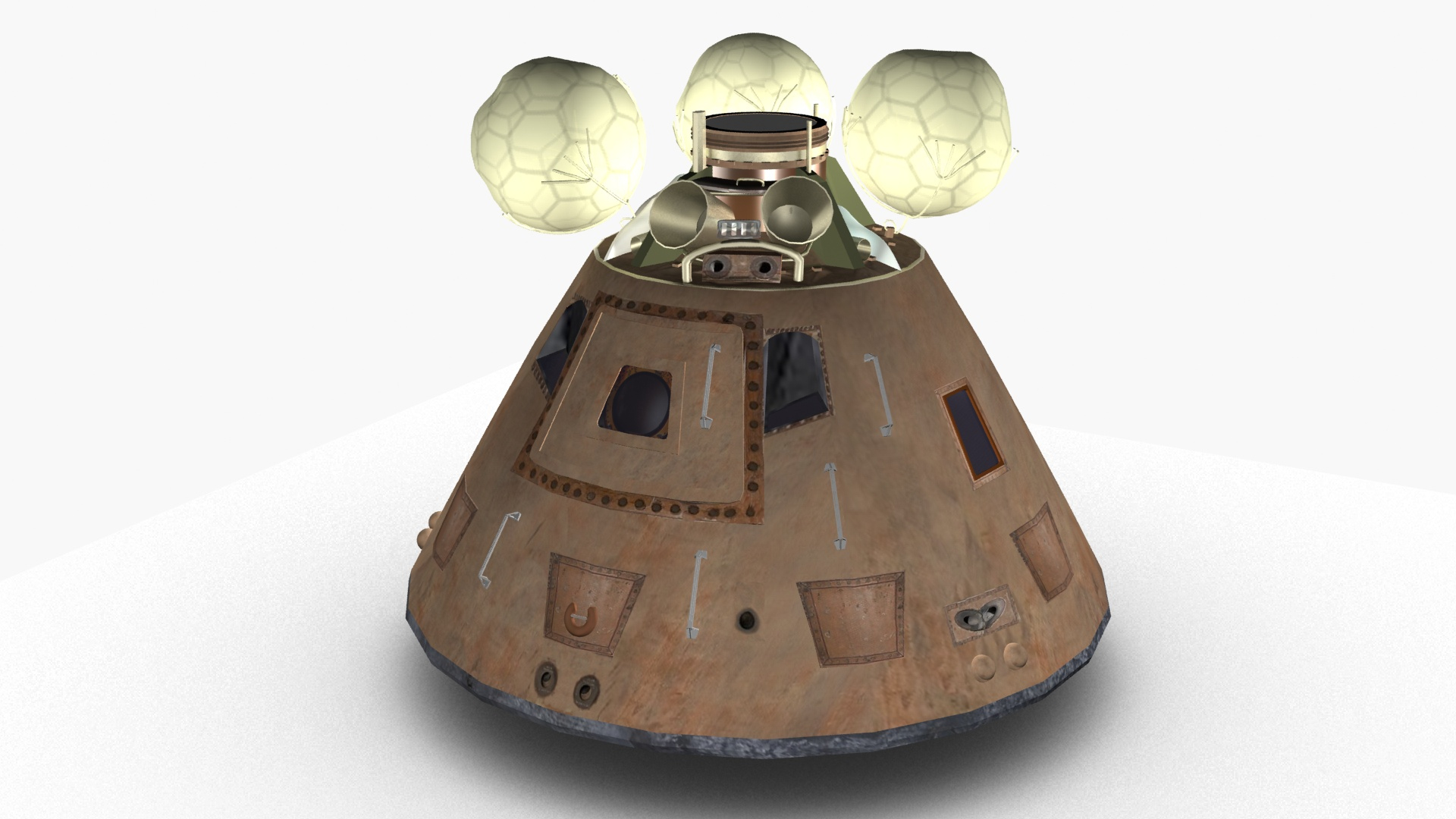 Command Capsule 3D - TurboSquid 1742992