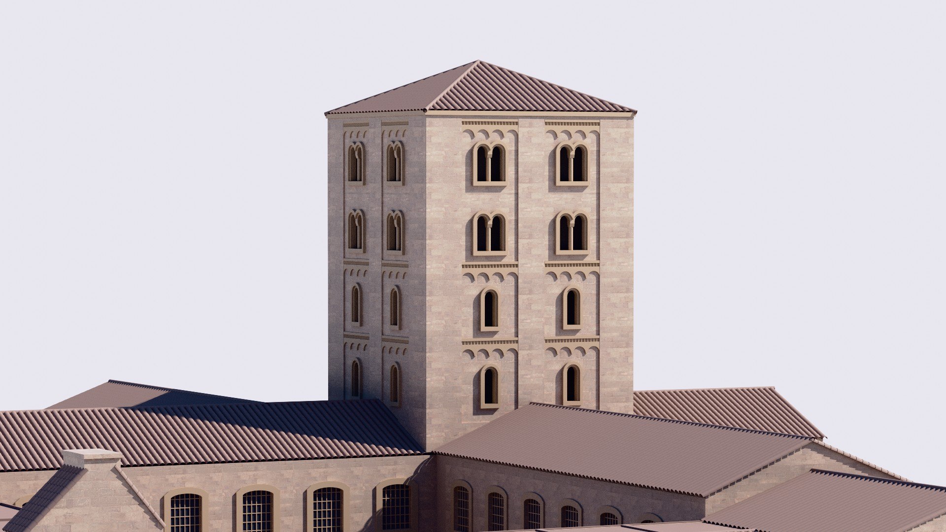 The Met Cloisters 3D Model - TurboSquid 2355547