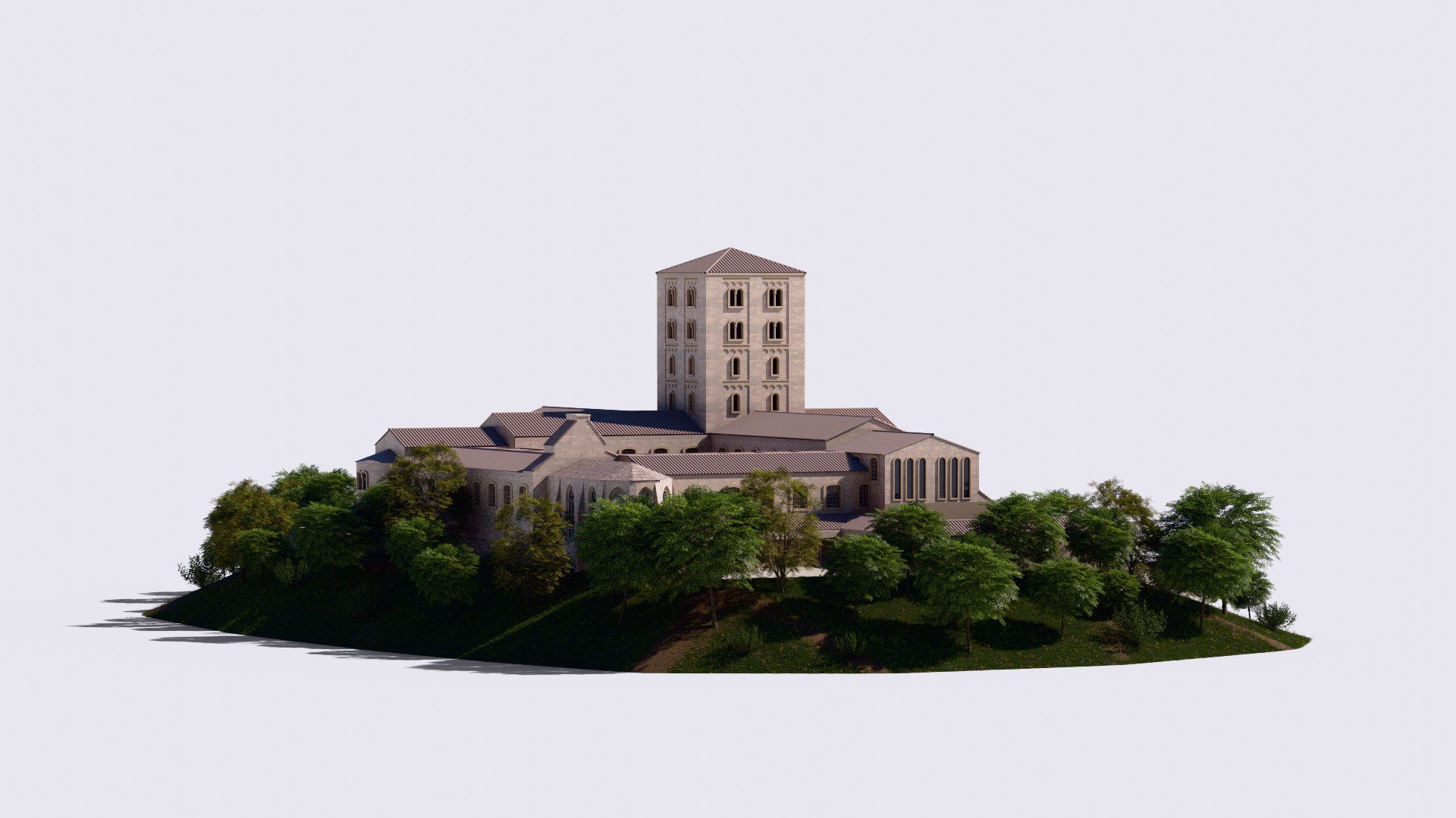 The Met Cloisters 3D Model - TurboSquid 2355547